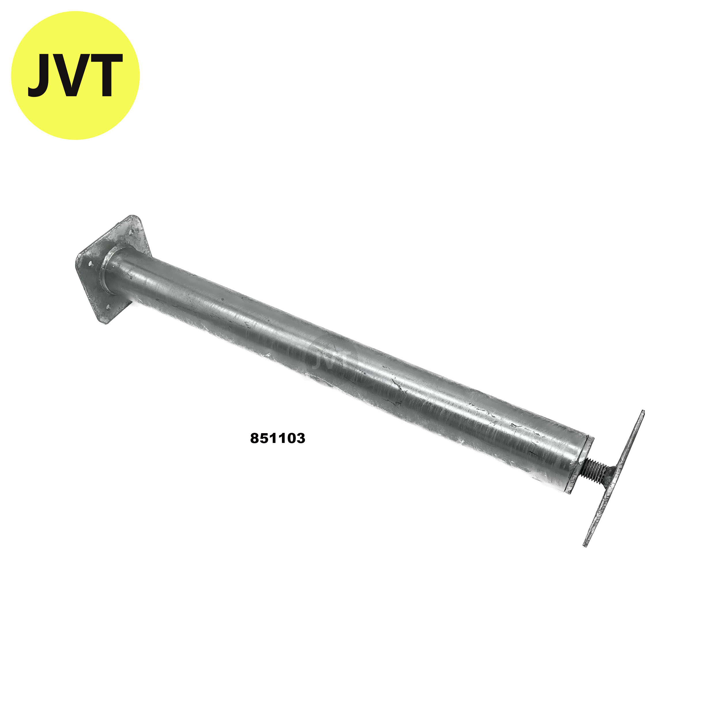 Pilarikenkä putki 600mm kuumasinkitty JVT Fasteners - JV Tuonti Oy